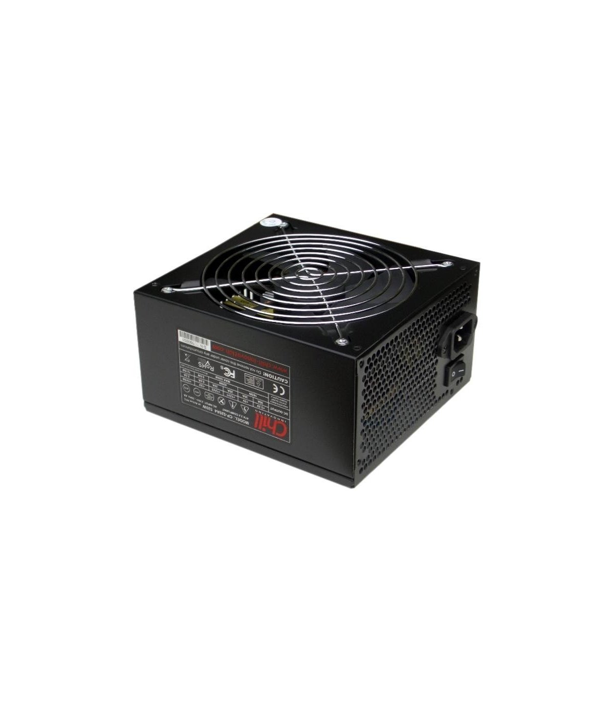 Chill CP-520M 520W Modular ATX Power Supply, +85%